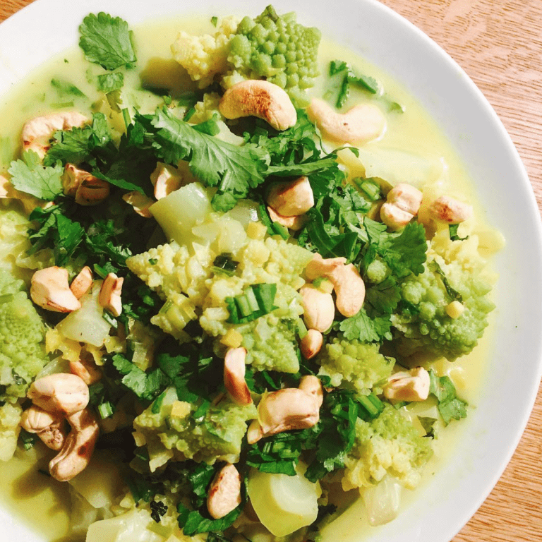 Curry de chou Romanesco – Les paniers de Lilou